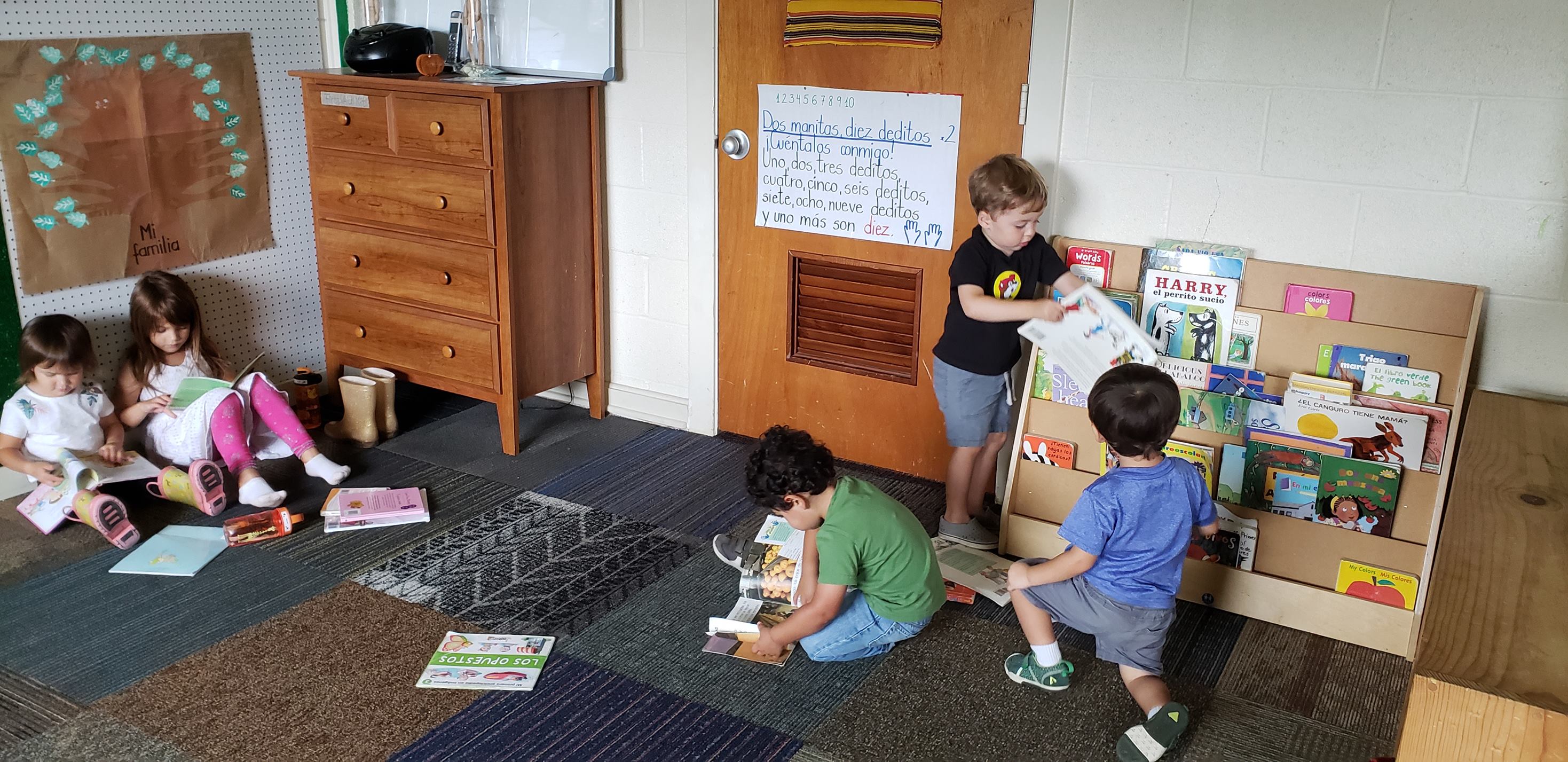 Colores Spanish Immersion Preschool | Paper Pinecone