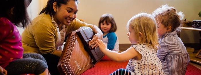 Three Tree Montessori | Paper Pinecone